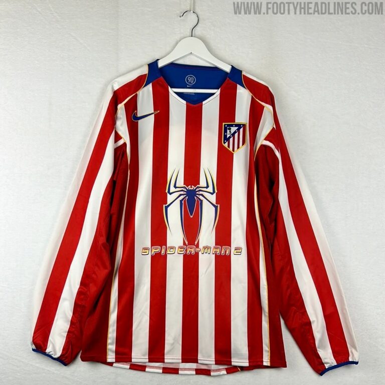Leaked: Atlético Madrid Spider-Man Remake Kit — Nike Plots a 2004 ...